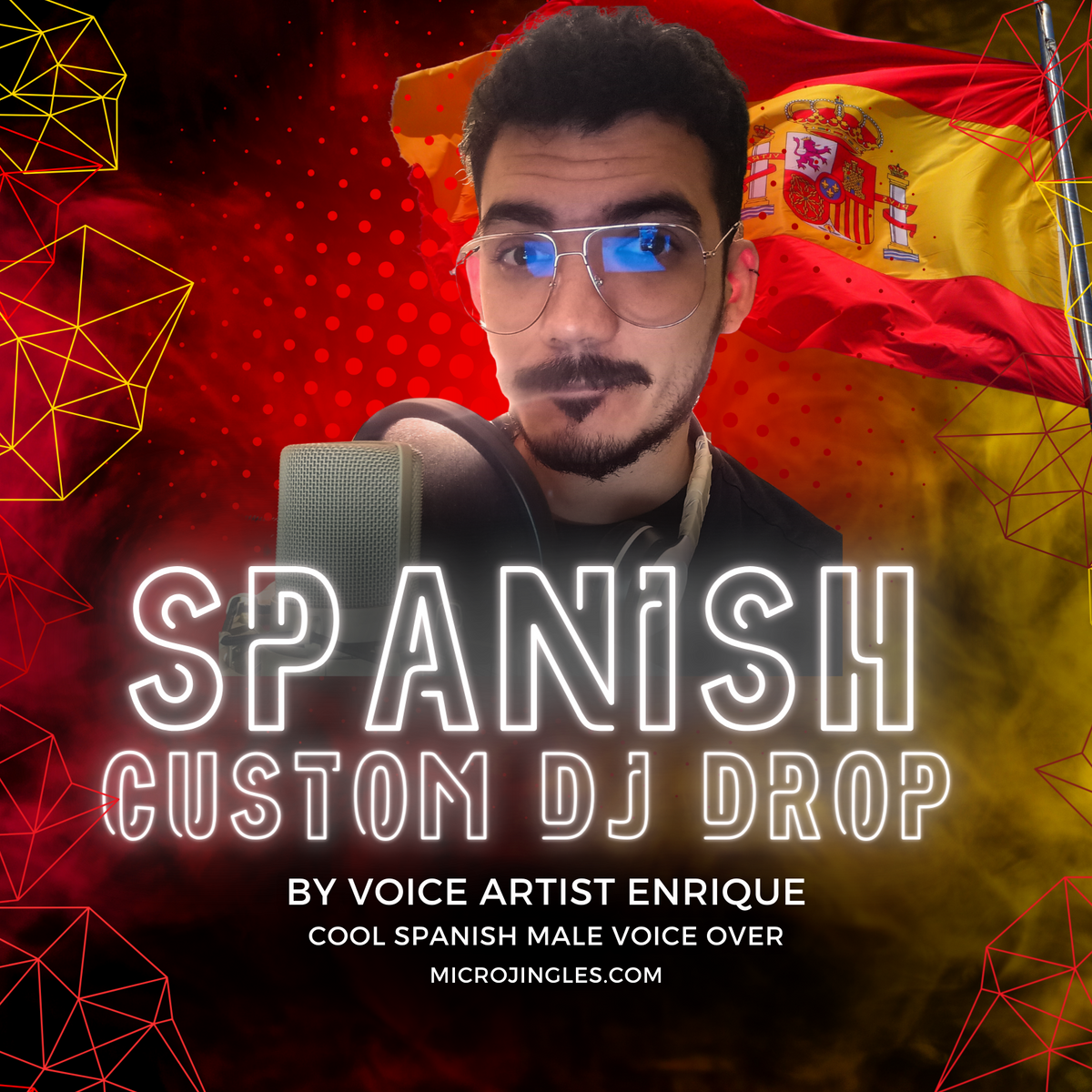 Custom Spanish DJ Drop by Enrique – Micro Jingles