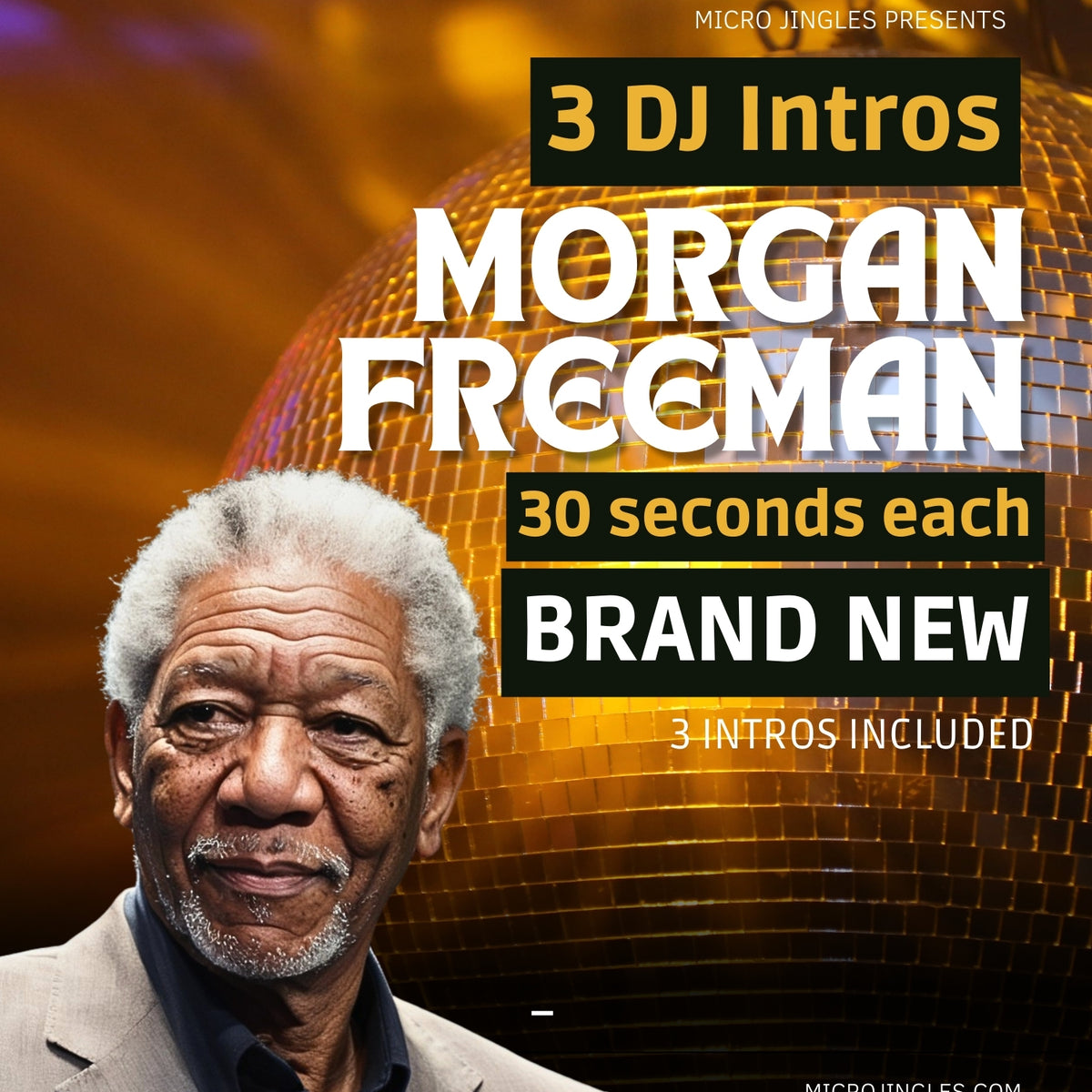 3x Morgan Freeman DJ Intros – Micro Jingles