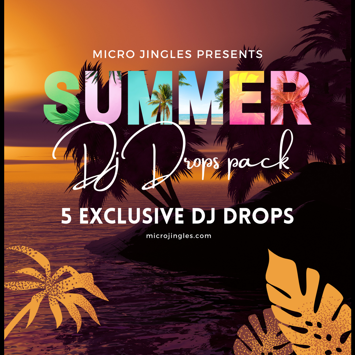 Summer DJ Drops - 5 DJ Drops included – Micro Jingles