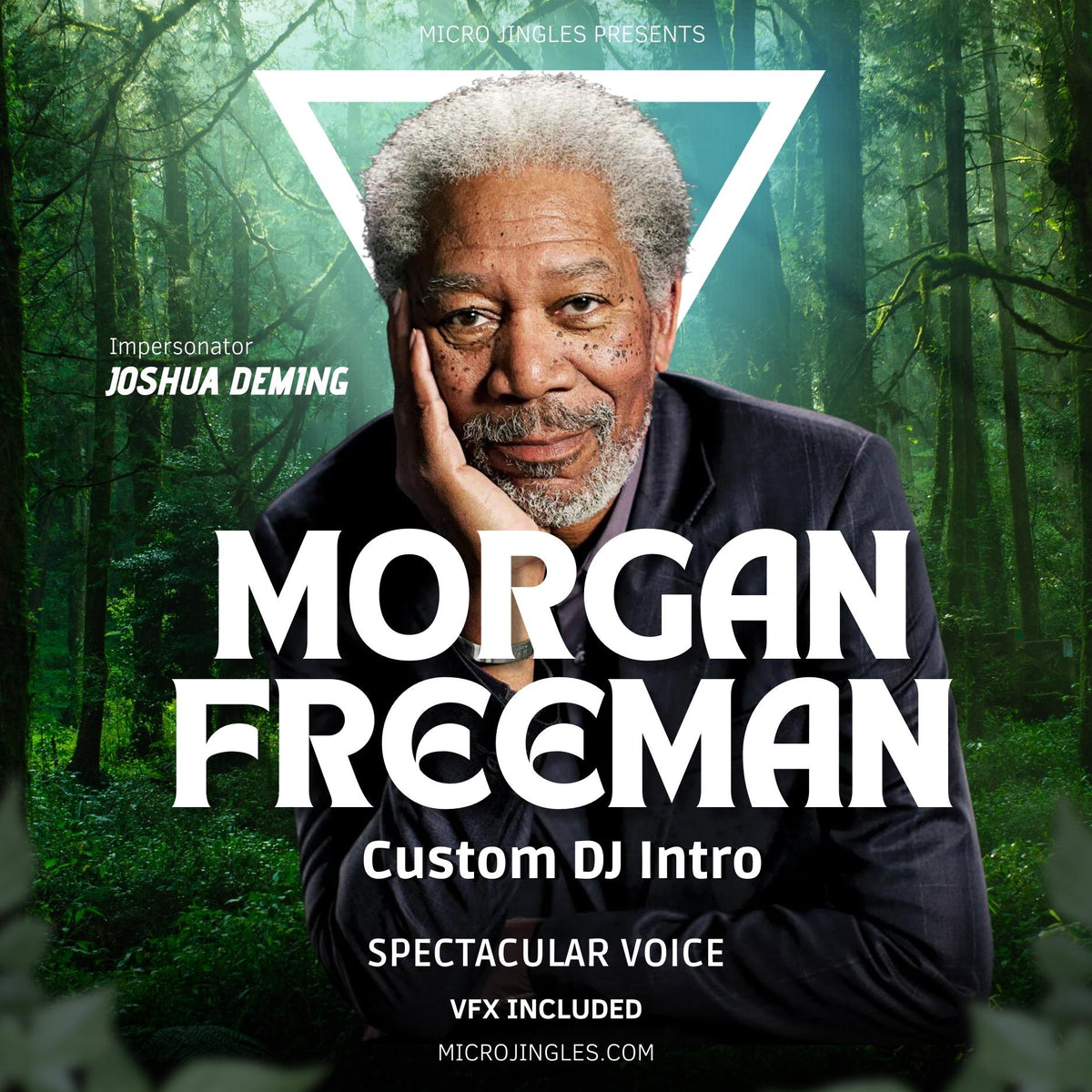 Custom DJ Intro by Morgan Freeman (Joshua) – Micro Jingles