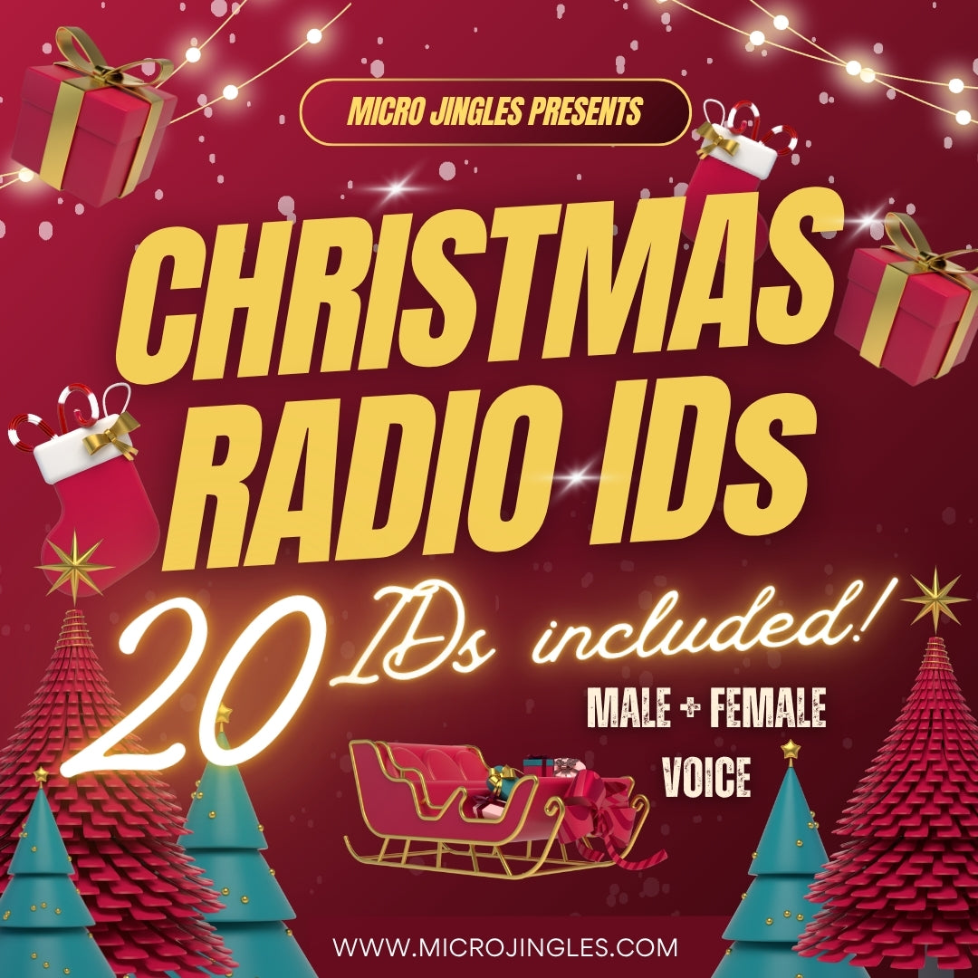 🎄 20x Christmas Radio IDs Pack 🎅 – Micro Jingles