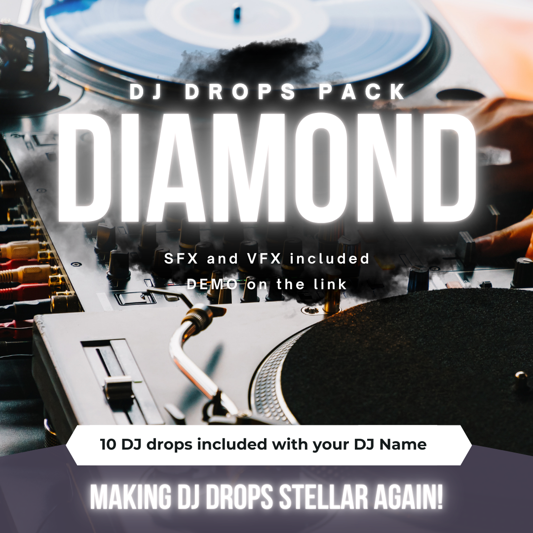 DIAMOND DJ Drops Pack -10 DJ Drops included – Micro Jingles