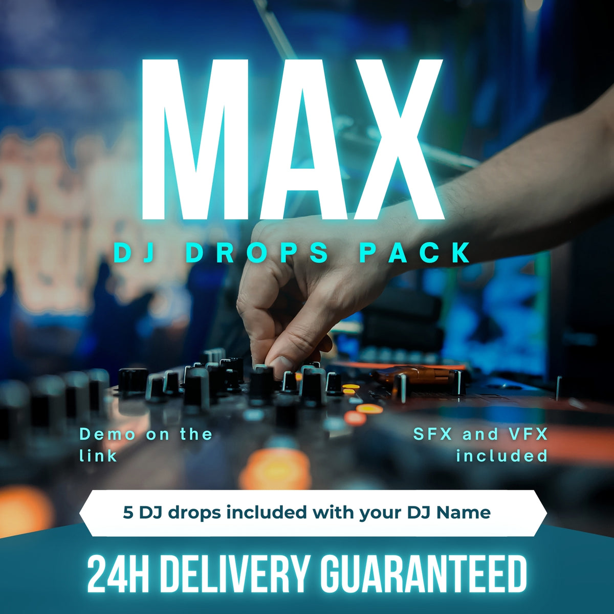 MAX Dj Drops Pack - 5 DJ Drops - 24h Delivery – Micro Jingles