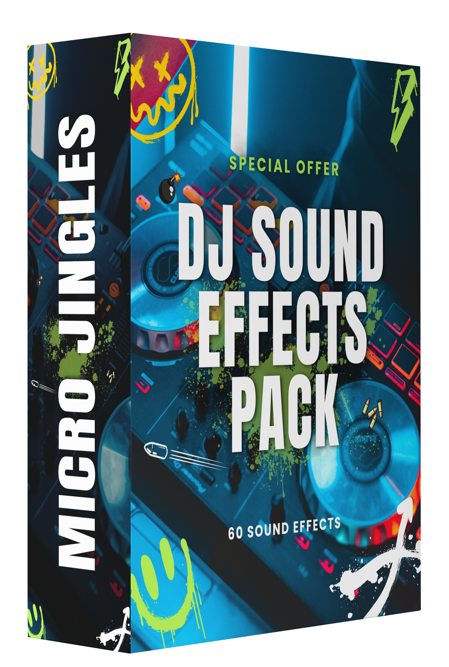 DJ SOUND EFFECTS Pack - 60 Effects - INSTANT DOWNLOAD – Micro Jingles